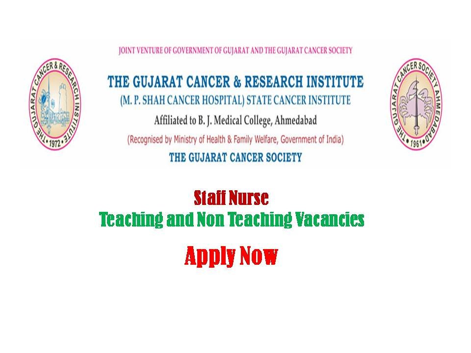 GCRI Recruitment 2021 Latest Govt Staff Nurse Vacancy
